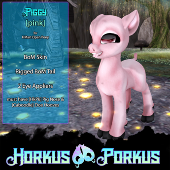 Second Life Marketplace - [HkPk] Piggy for Hmart OP